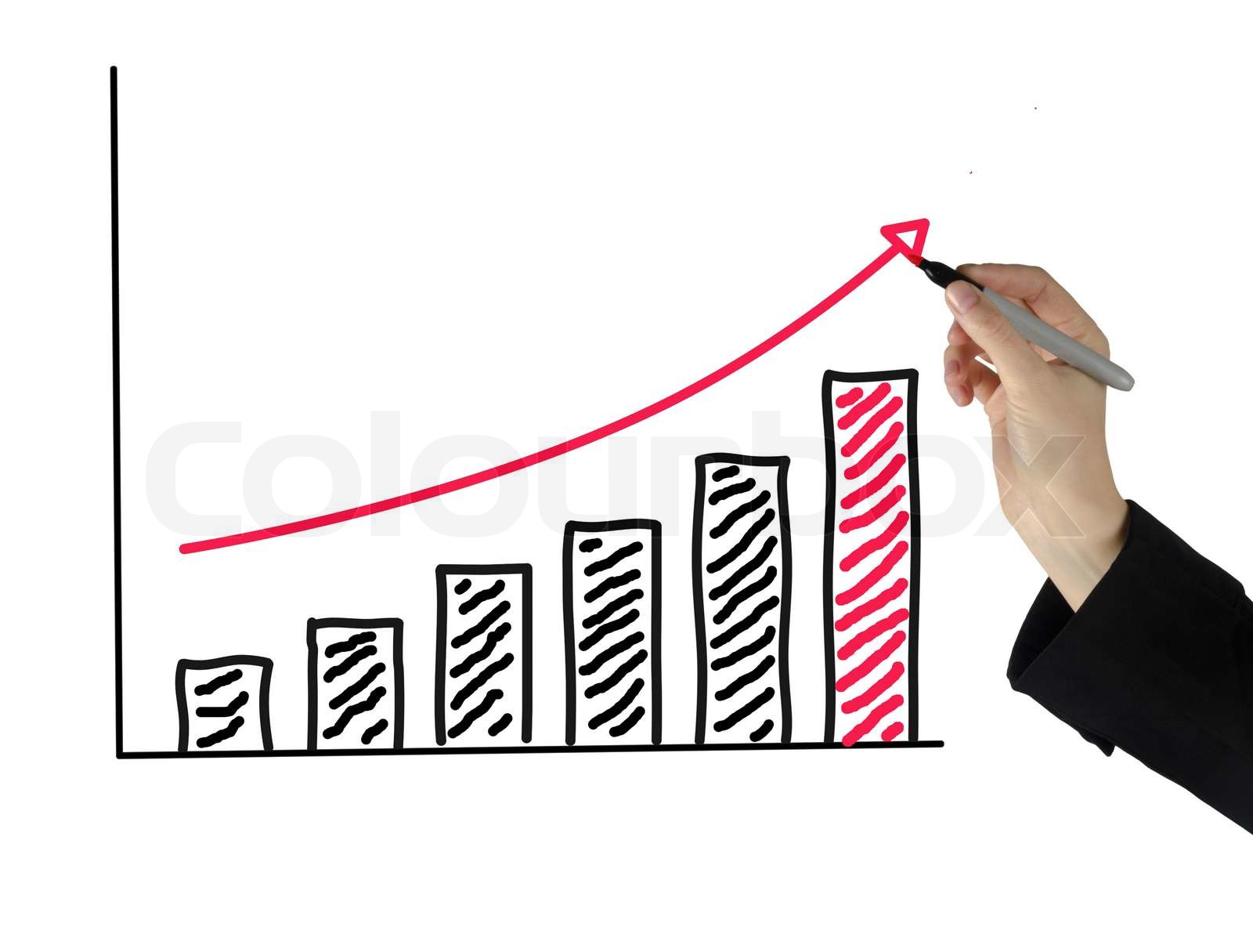 Drawing A Chart Stock Image Colourbox drawing-a-chart-stock-image-colourbox