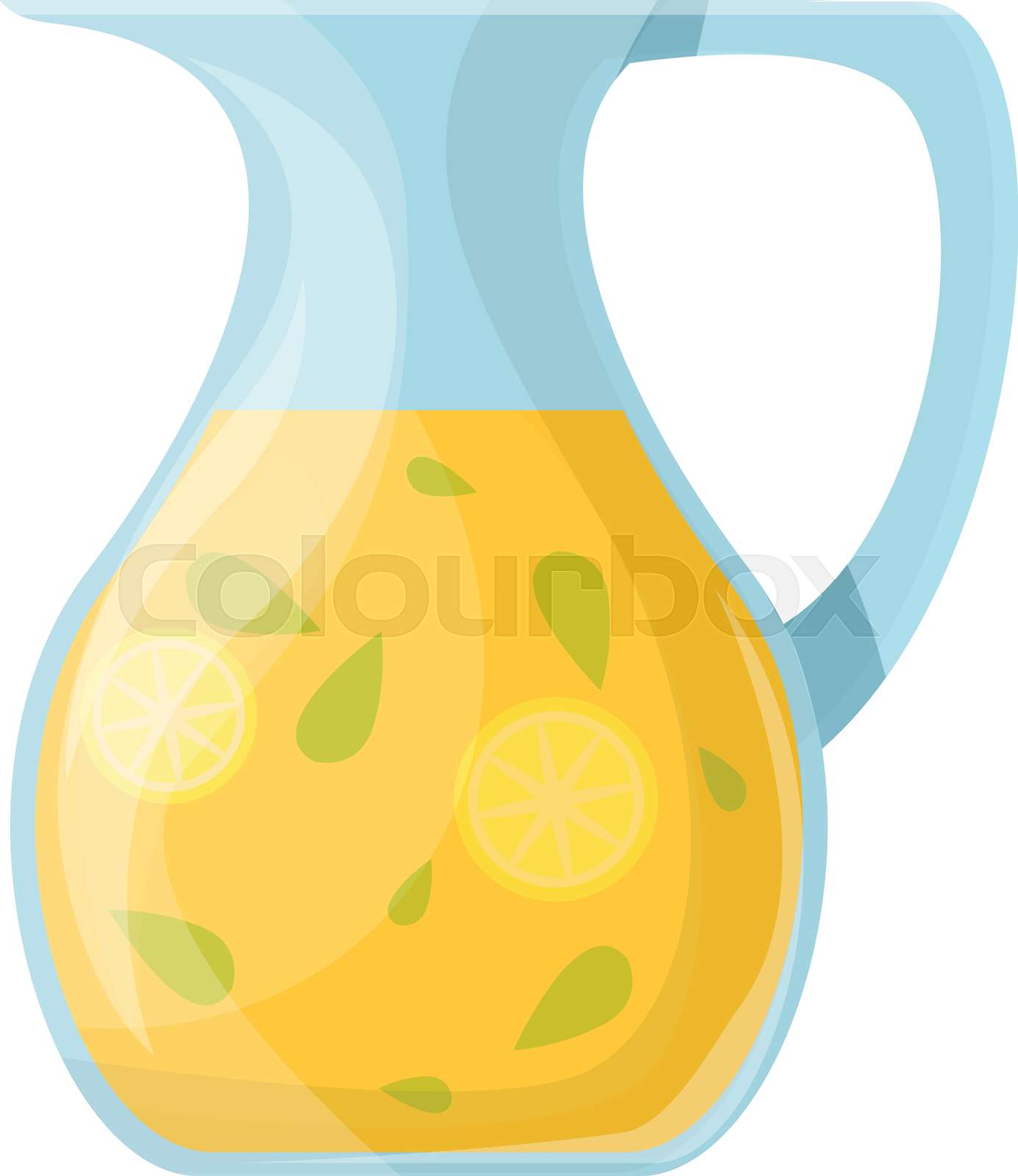 Lemonade Pitcher Cartoon