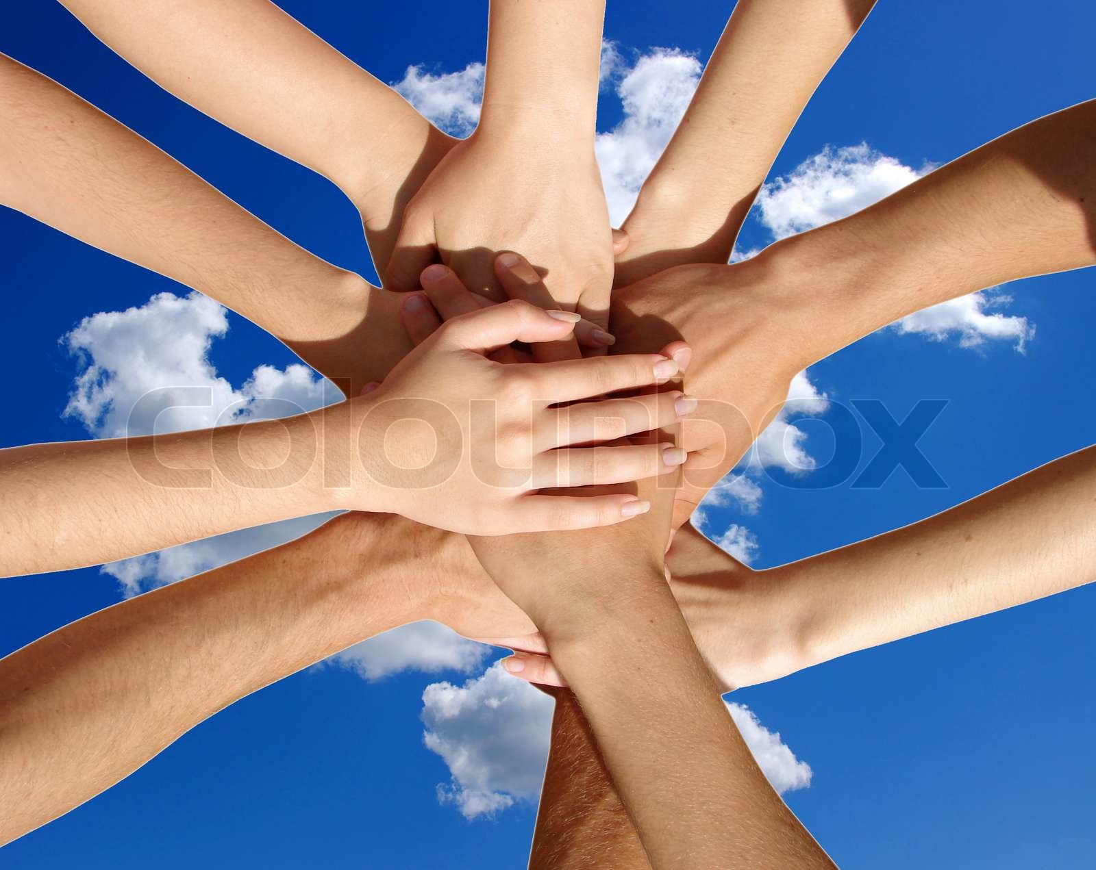 hands | Stock image | Colourbox