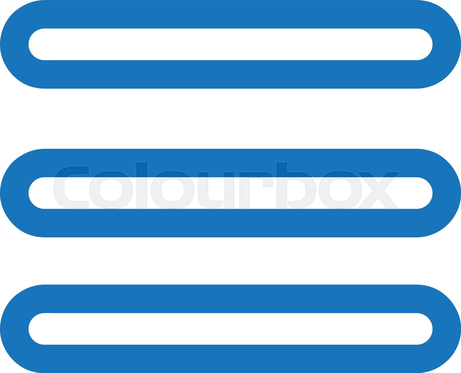 App menu icon sign symbol design | Stock vector | Colourbox