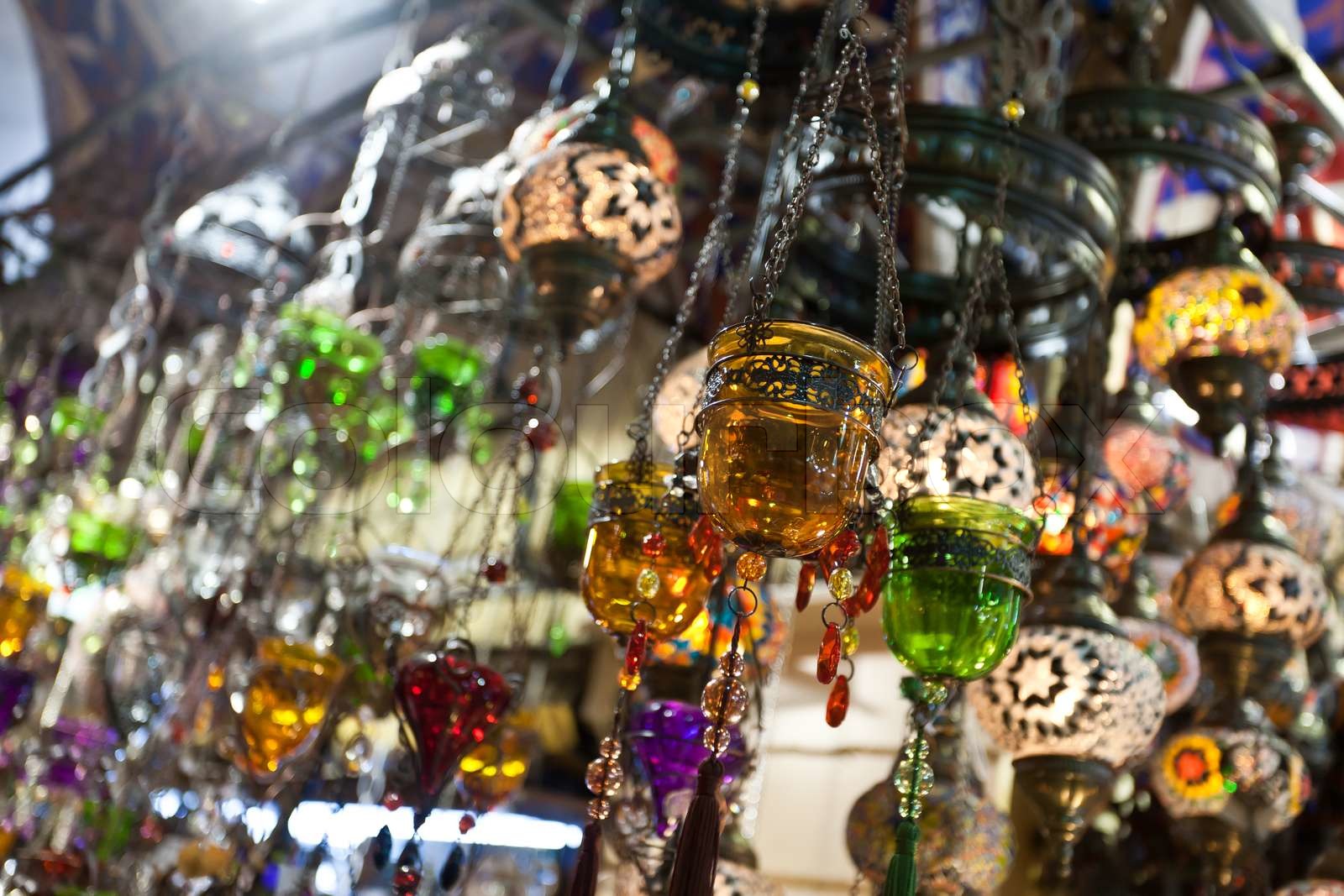 Turkish lanterns | Stock image | Colourbox