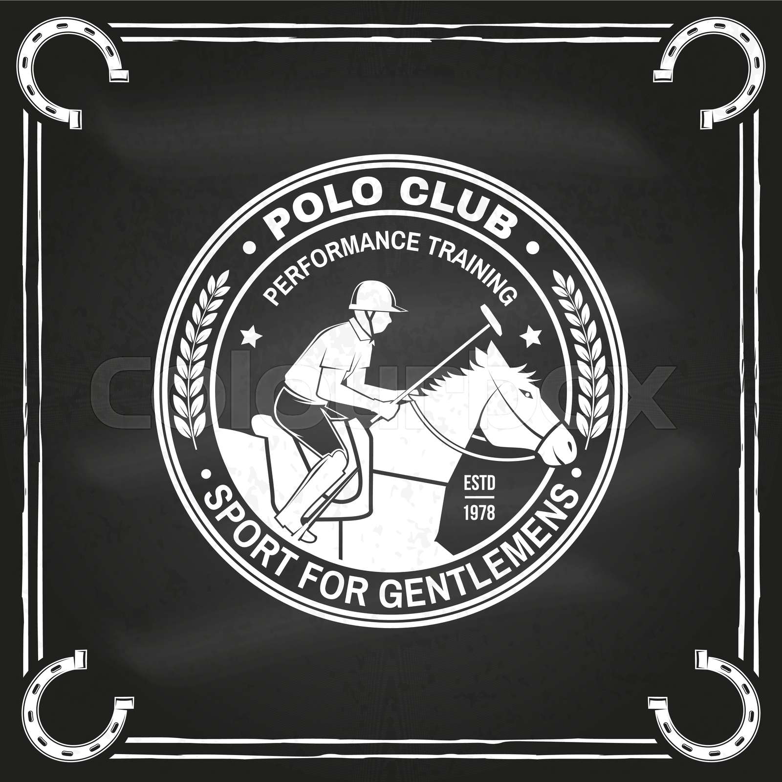 Polo Horse Vector