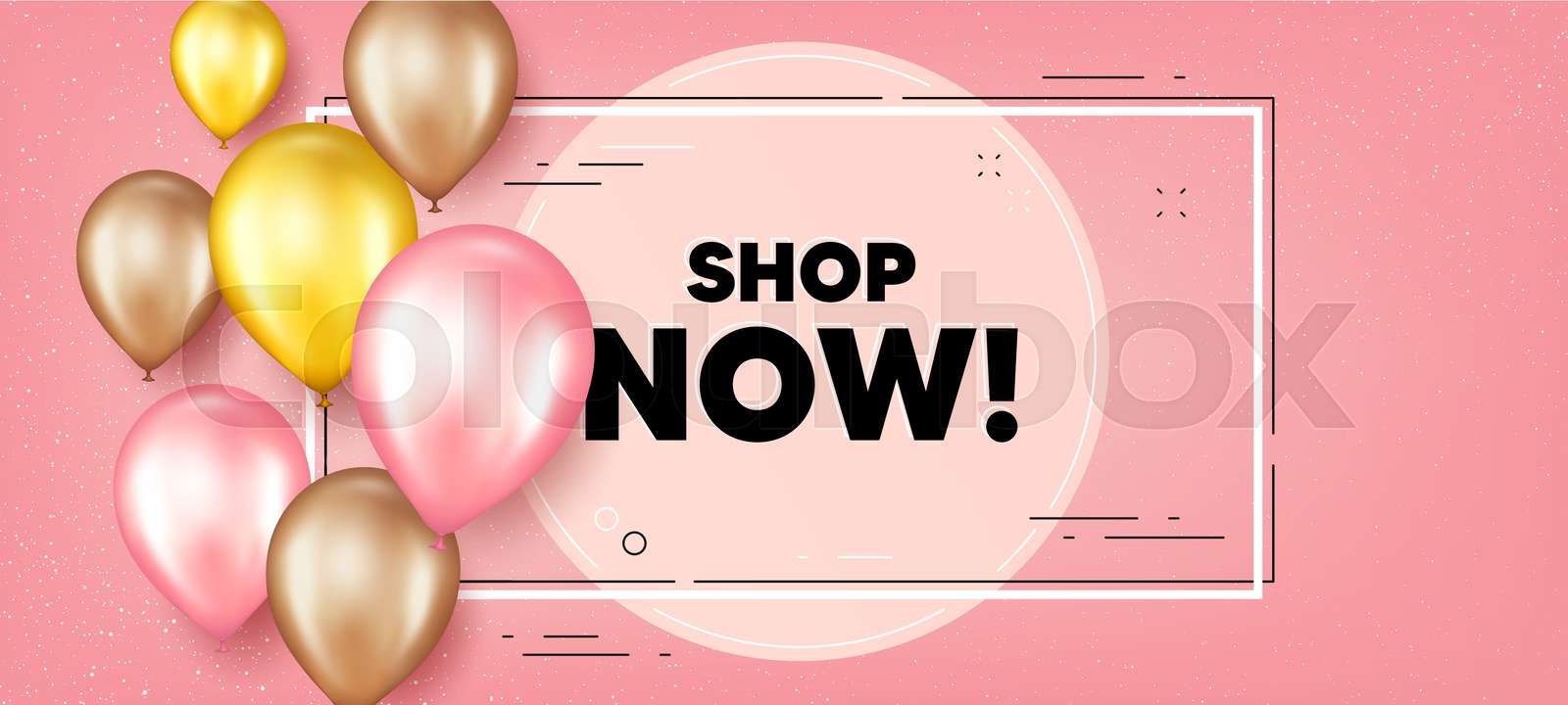 Shop now symbol. Special offer sign. Vector | Stock vector | Colourbox