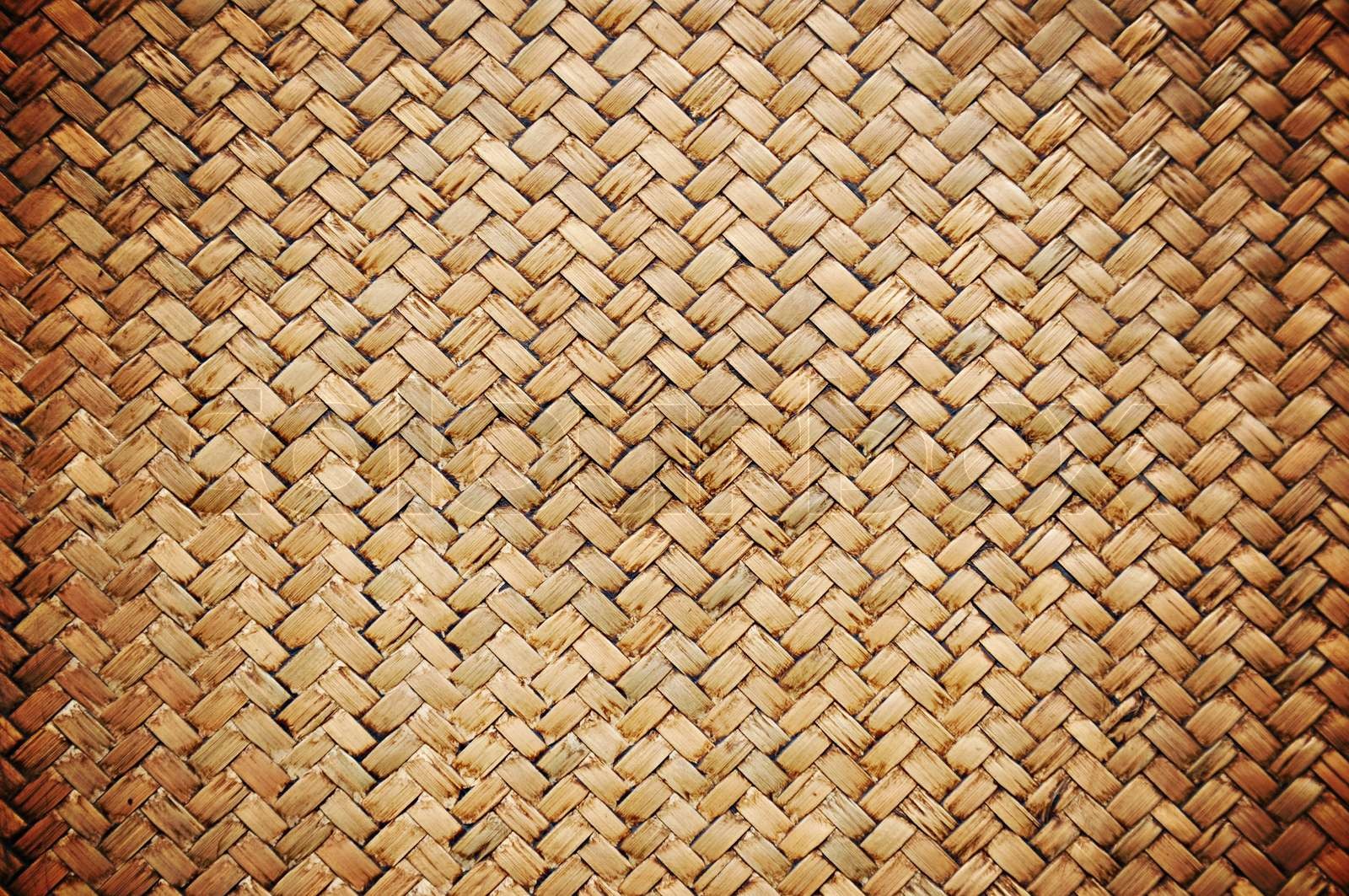 Old woven wood pattern - lomo | Stock image | Colourbox