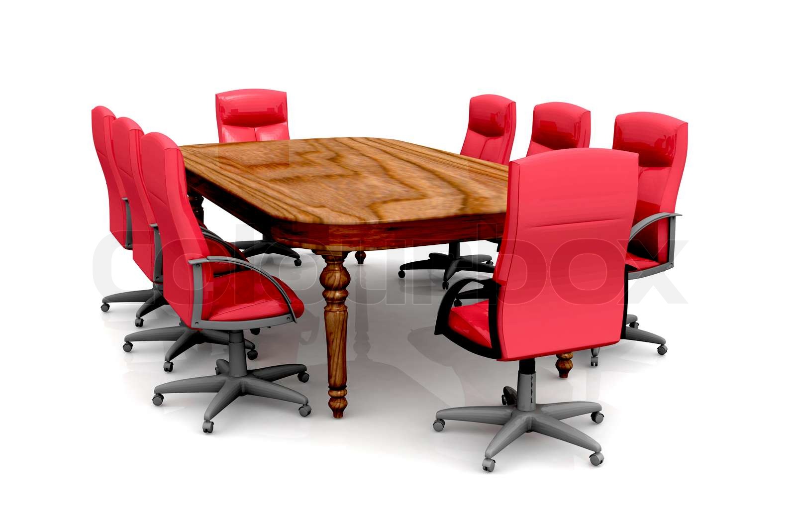 meeting room and conference table | Stock image | Colourbox