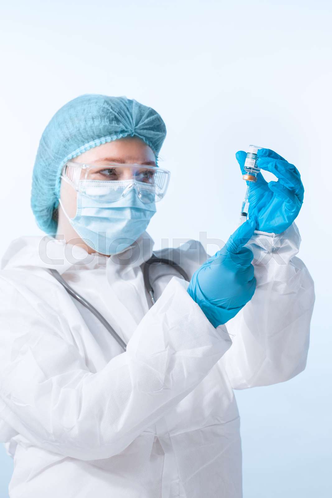 nurse is getting ready | Stock image | Colourbox