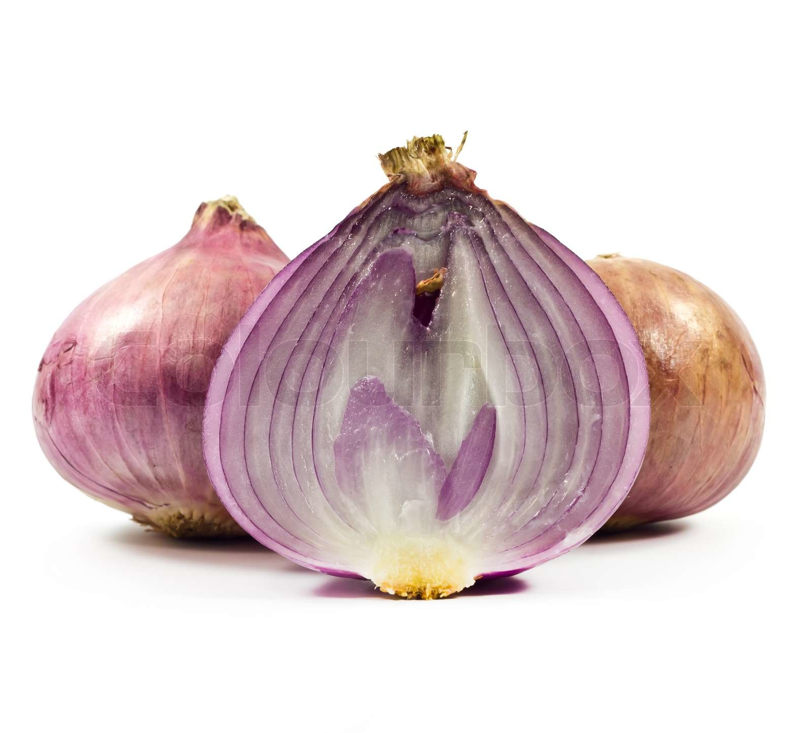 Purple onions | Stock image | Colourbox