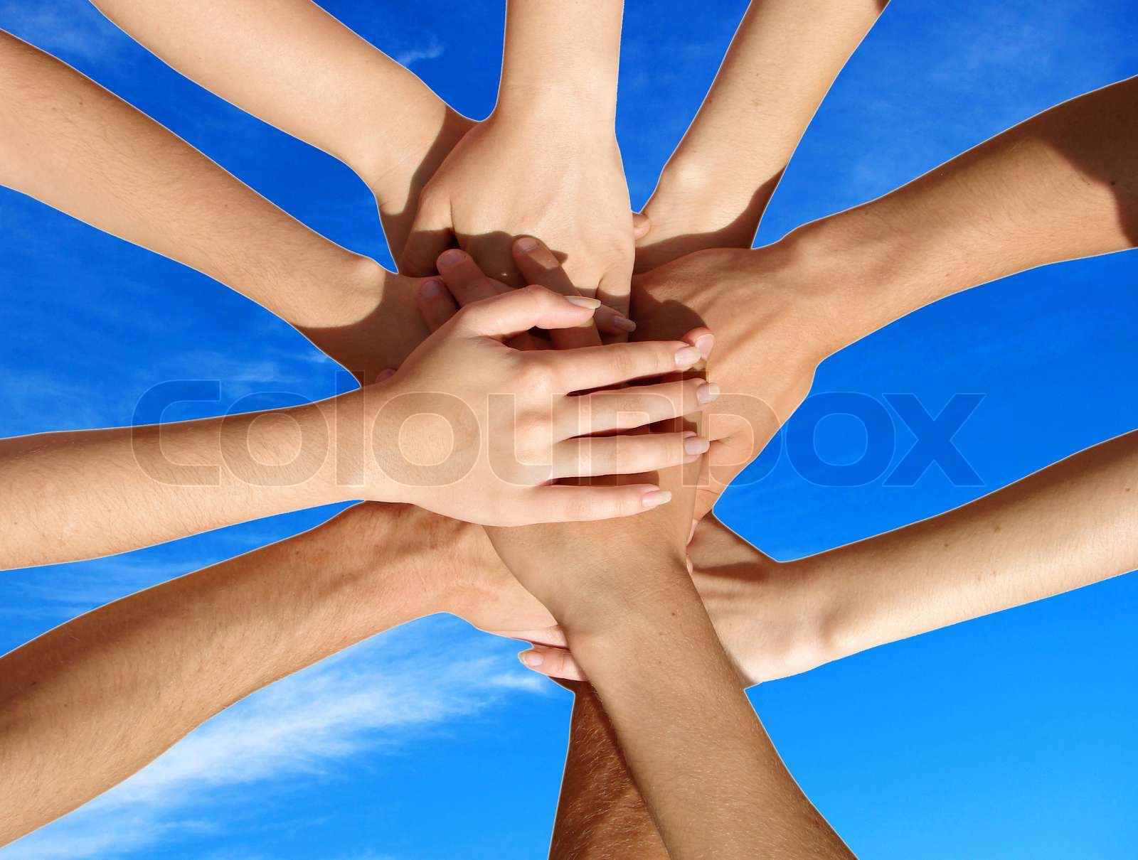 hands | Stock image | Colourbox