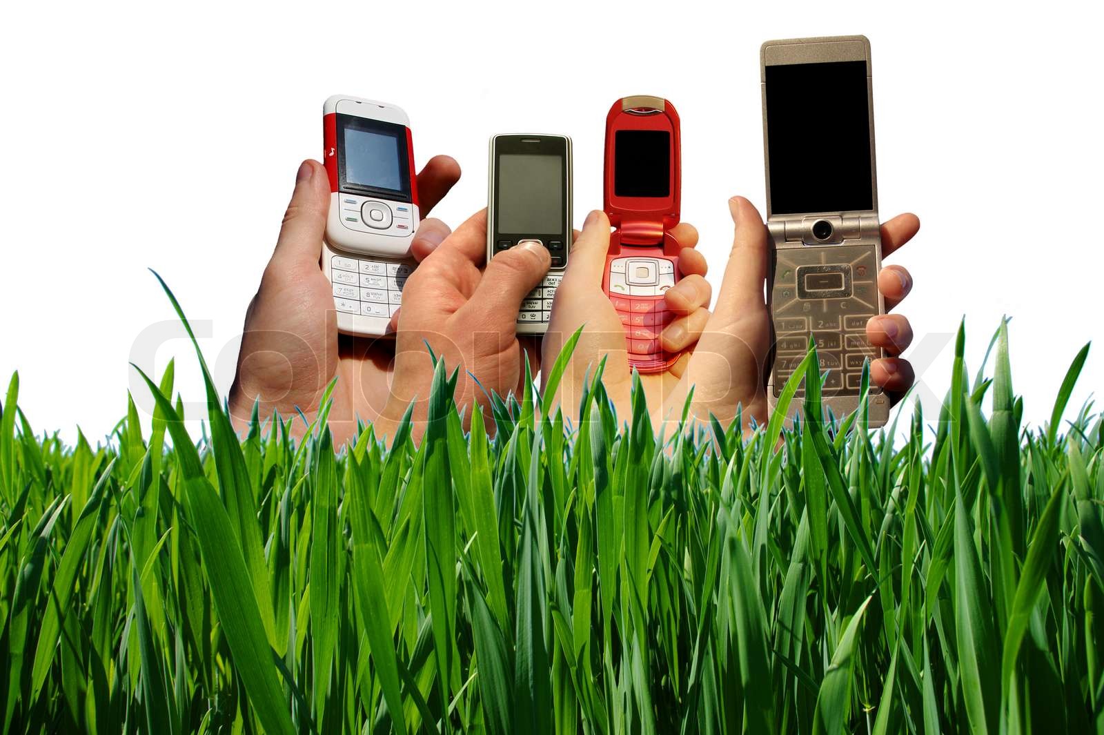 mobile phones | Stock image | Colourbox