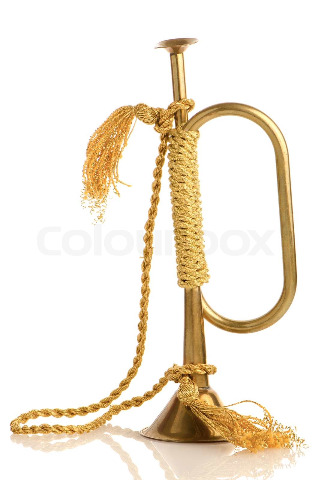 Antique Bugle | Stock image | Colourbox