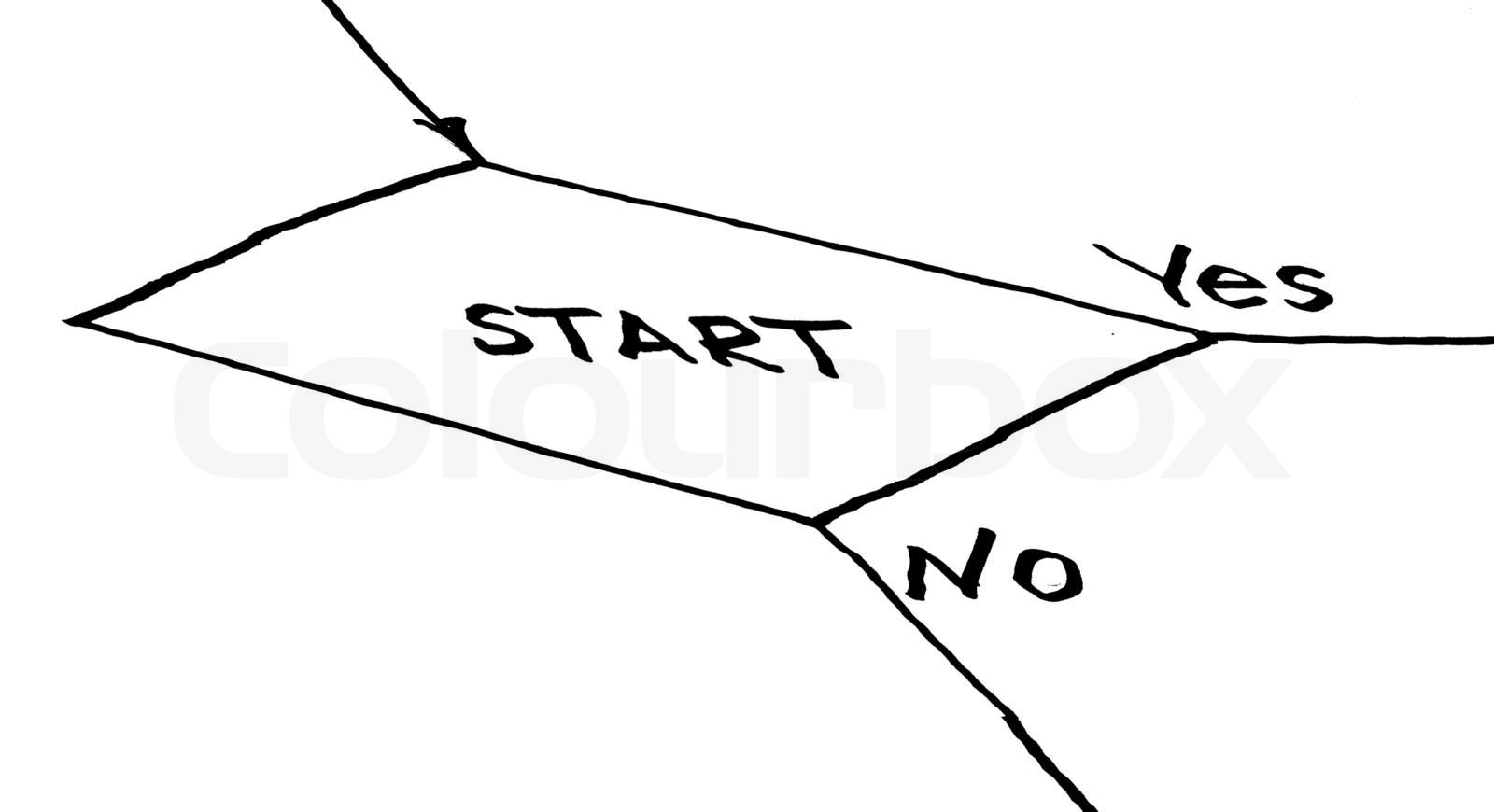 logisk diagram | Stock foto | Colourbox