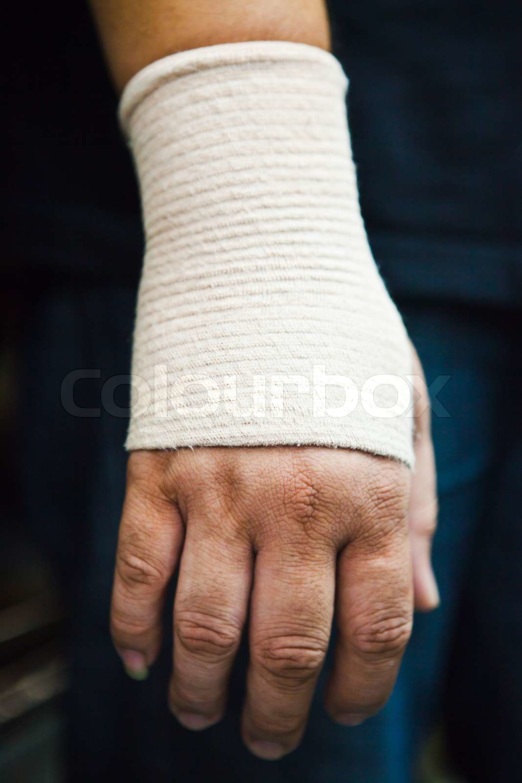 Sprained Wrist Bandage