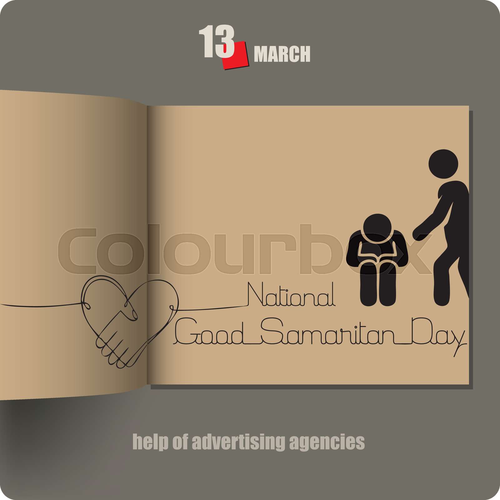 National Good Samaritan Day | Stock vector | Colourbox
