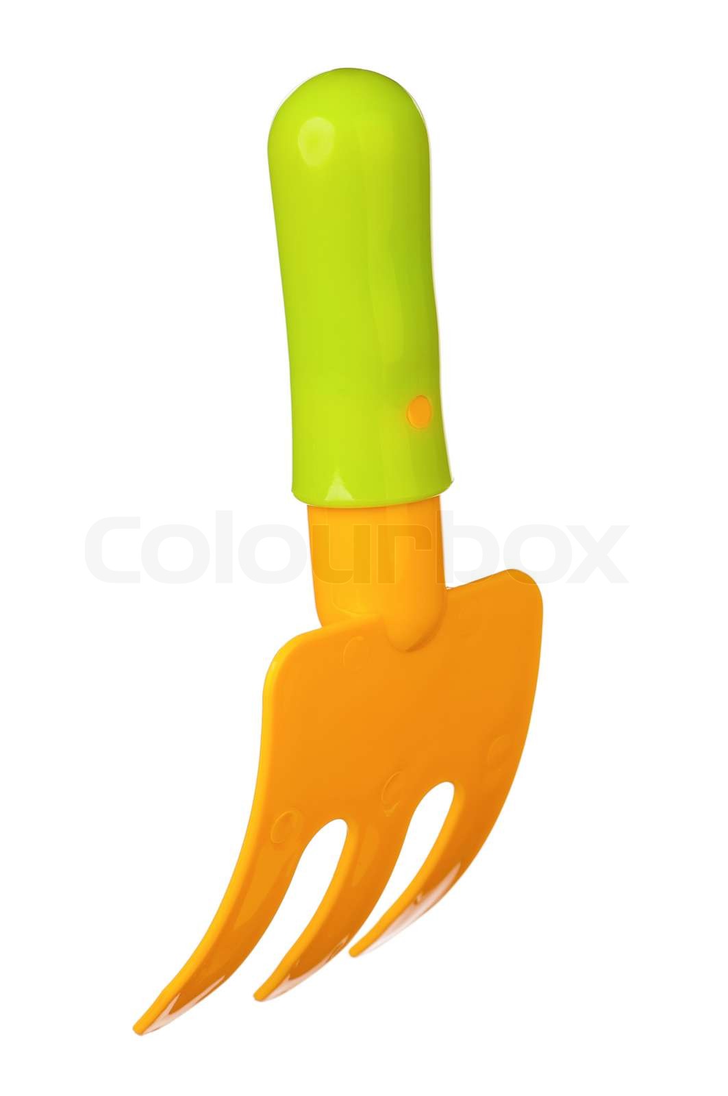 Toy rake | Stock image | Colourbox