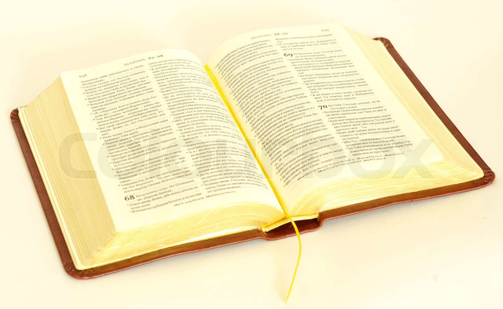 The opened bible | Stock image | Colourbox