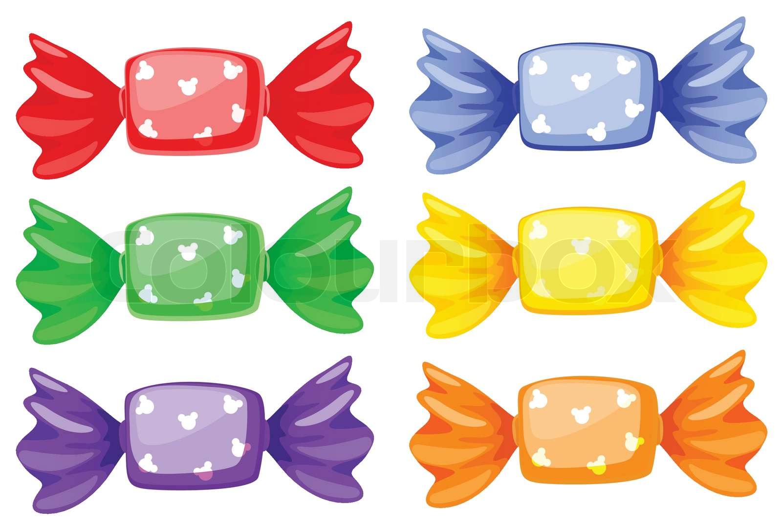 sweets | Stock vector | Colourbox