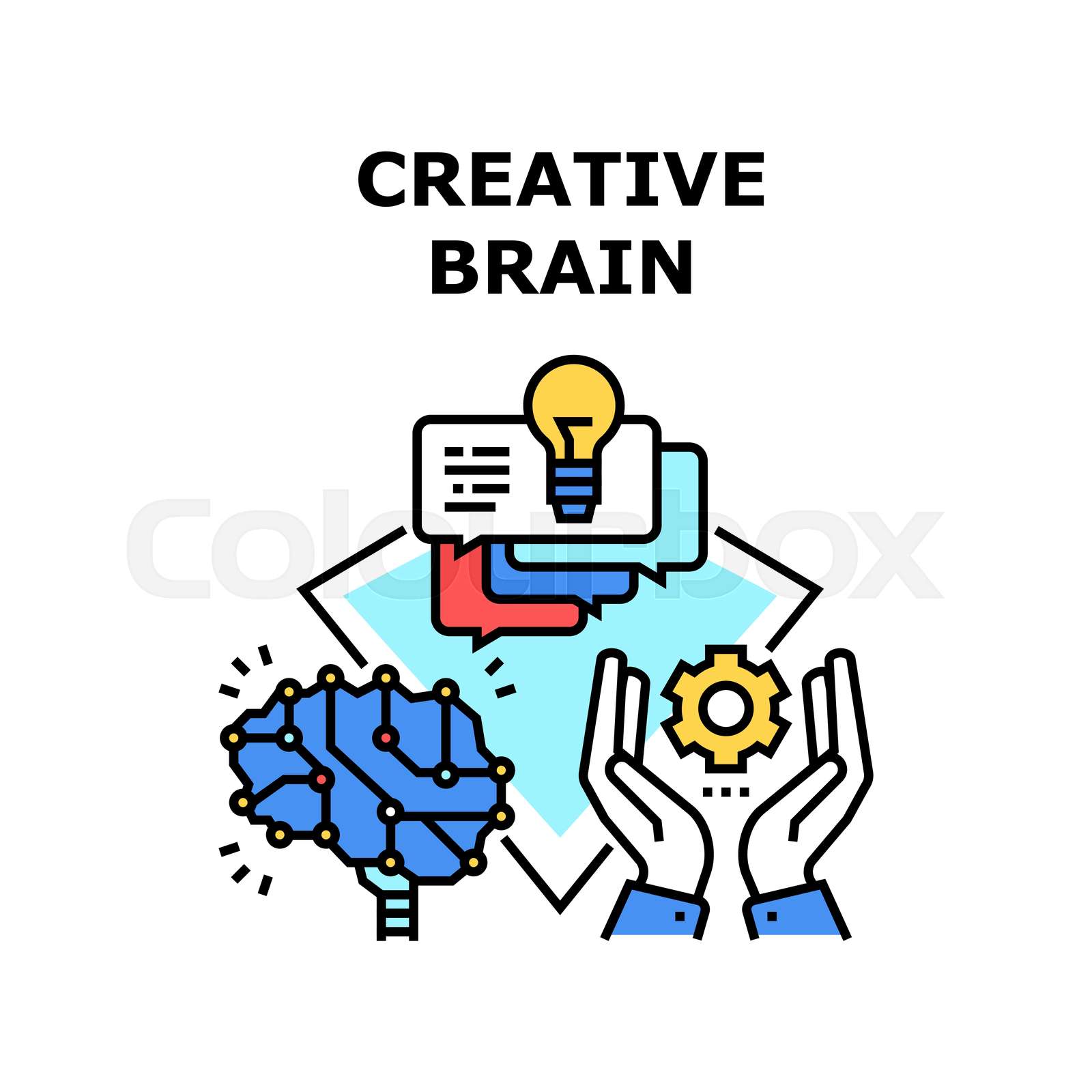 Creative Brain Clipart