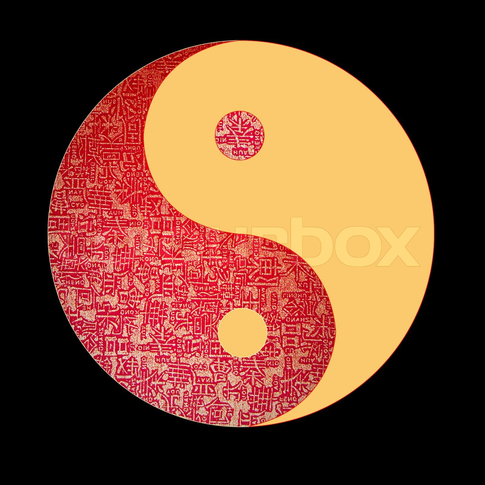 Ying-Yang symbol | Stock image | Colourbox