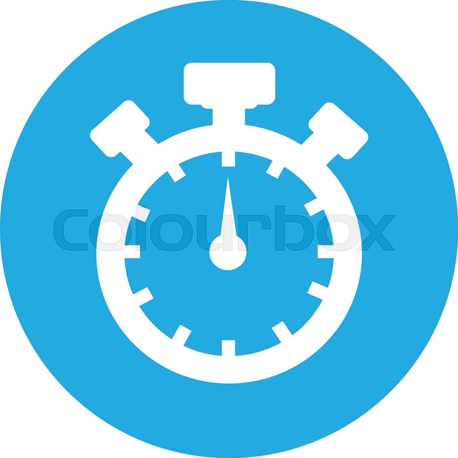 Stopwatch icon sign symbol design | Stock vector | Colourbox