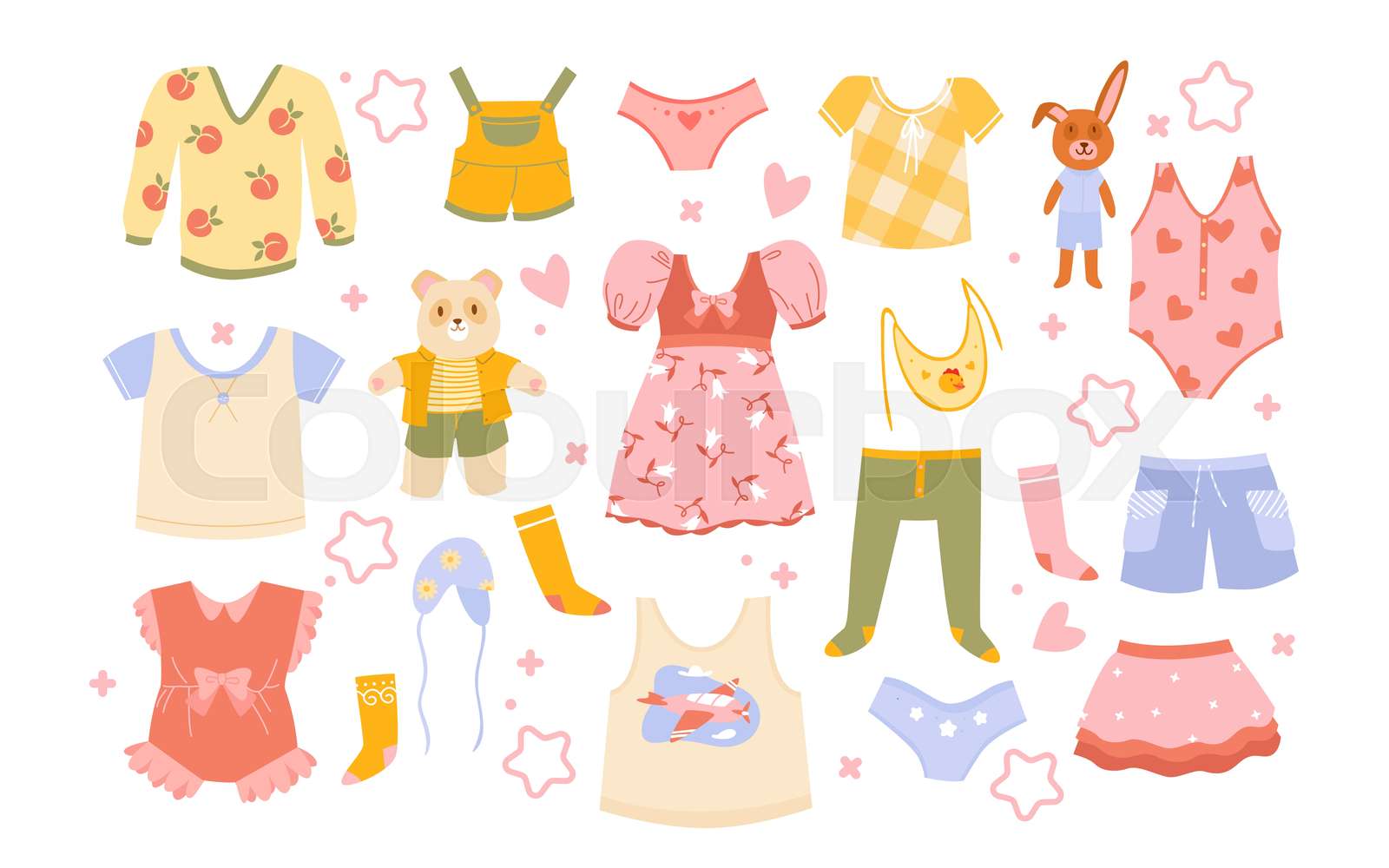 Clip Art Girl Clothes