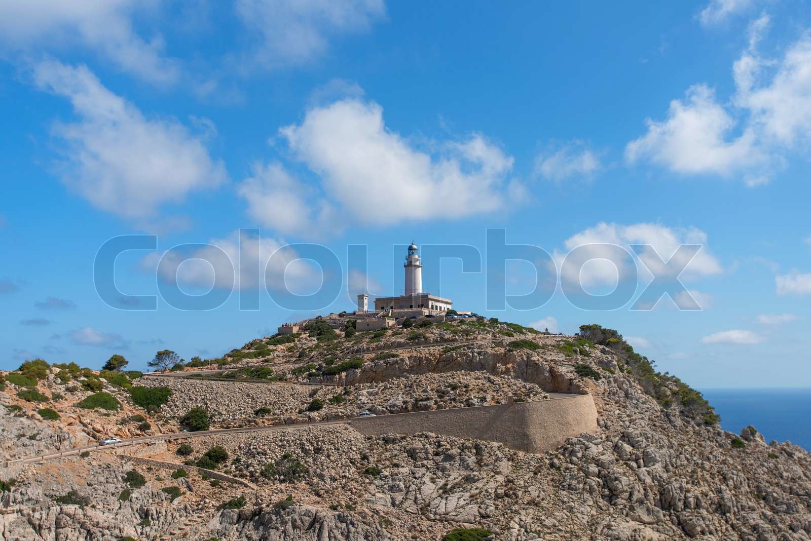 Formentor Lighthouse in Mallorca | Stock image | Colourbox