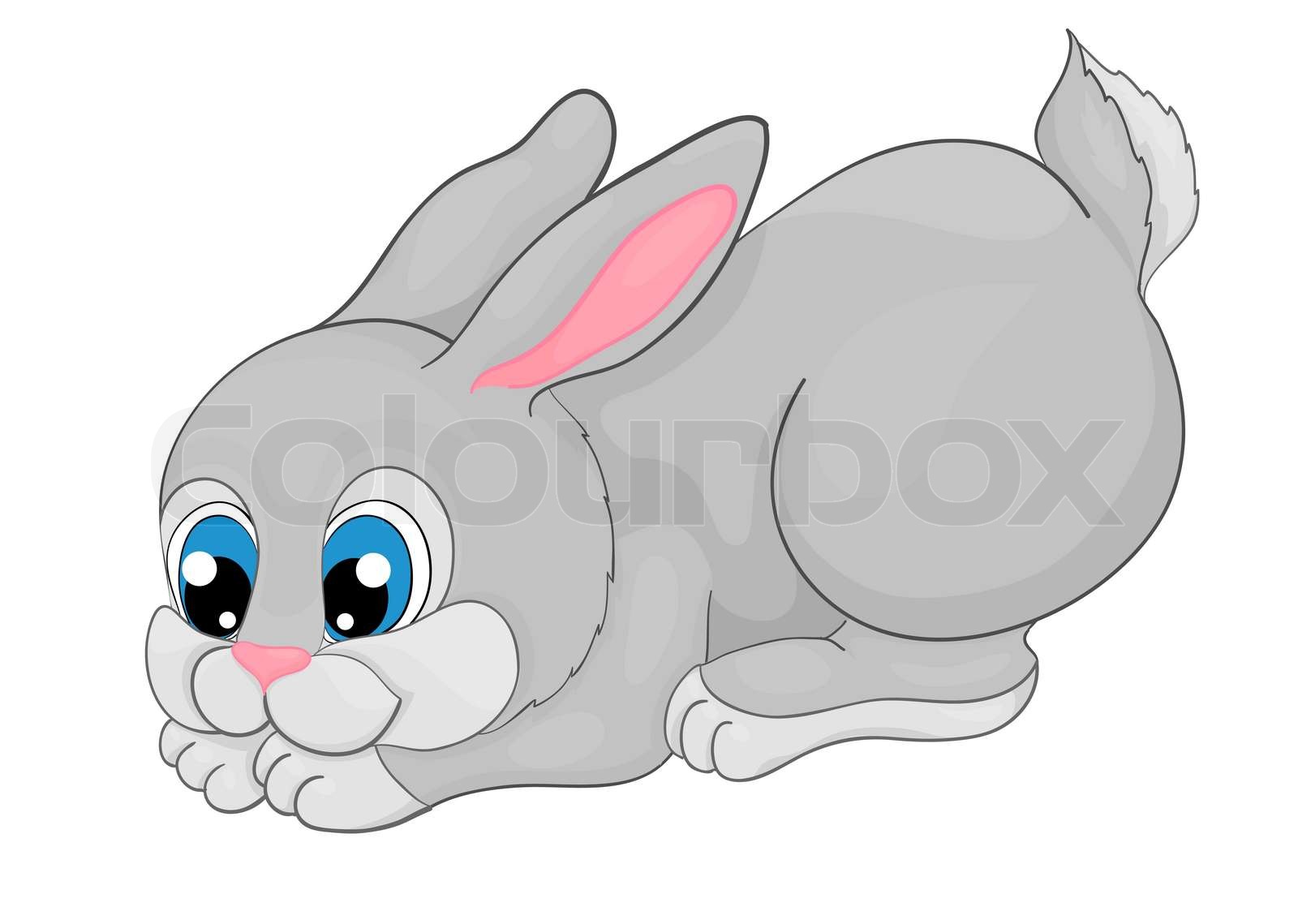 rabbit cartoon | Stock vector | Colourbox