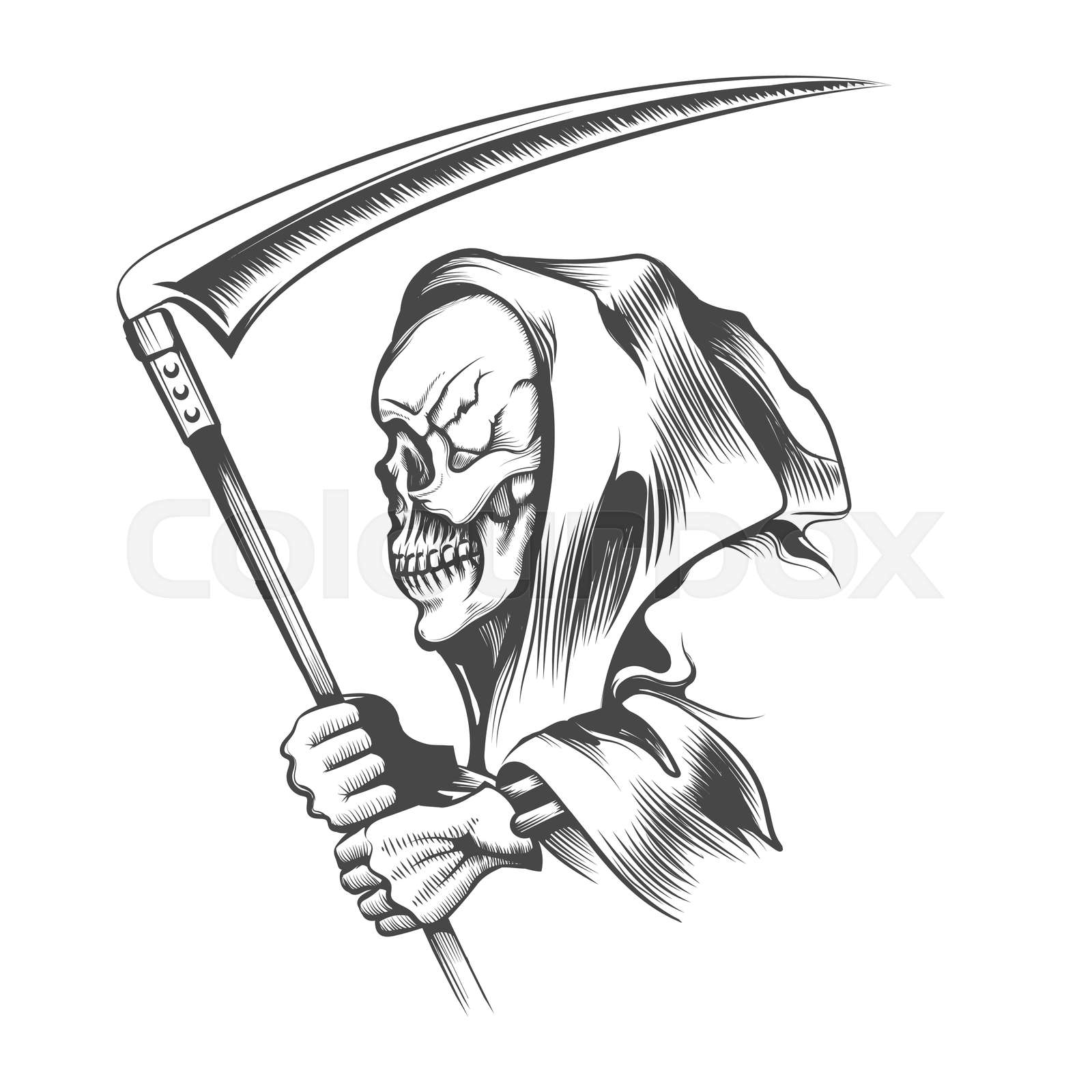 tod, stil, zeichen | Stock-Vektor | Colourbox