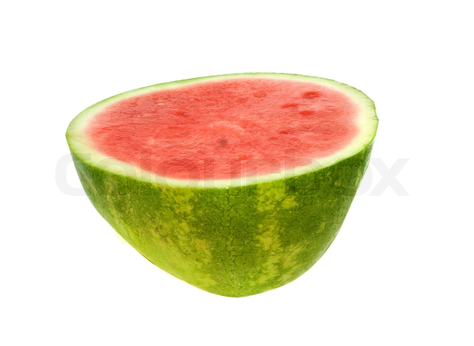 Cross-section of watermelon | Stock image | Colourbox