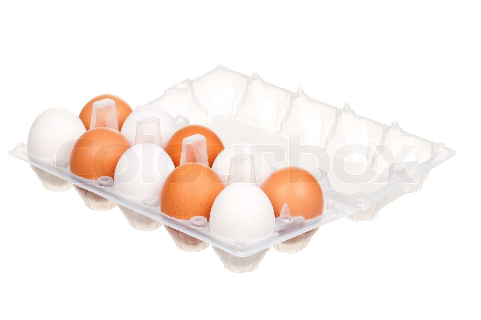 Eier im Karton | Stock Bild | Colourbox