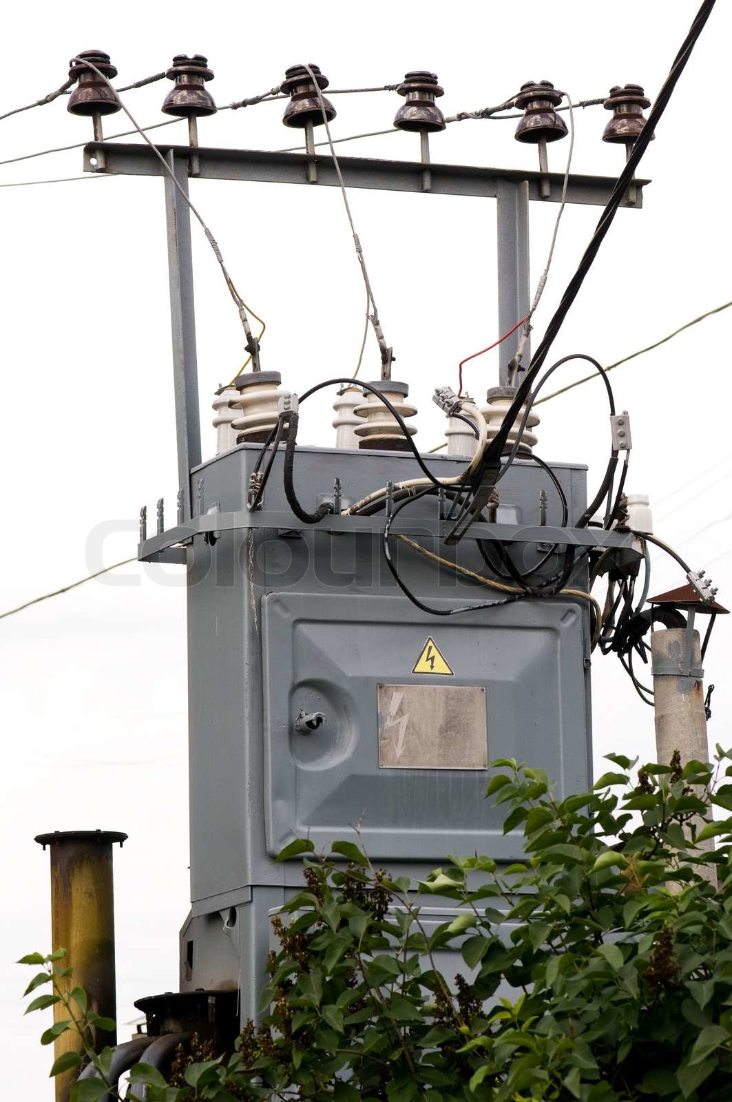 Transformator | Stock Bild | Colourbox