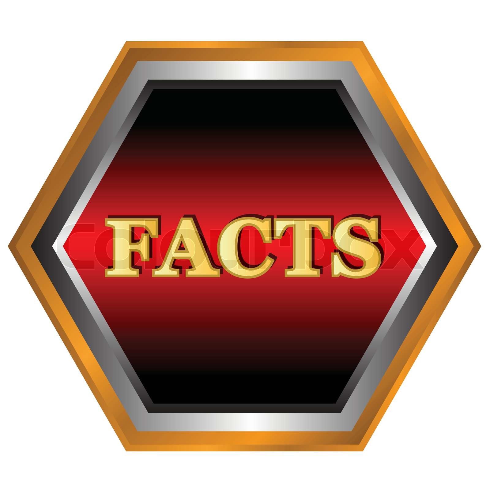 Fakta logo | Stock vektor | Colourbox