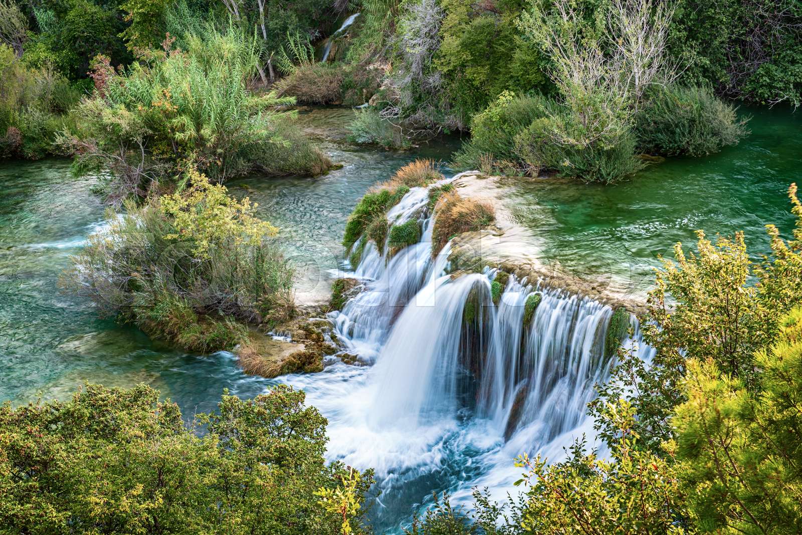 Waterfalls at Krka | Stock image | Colourbox