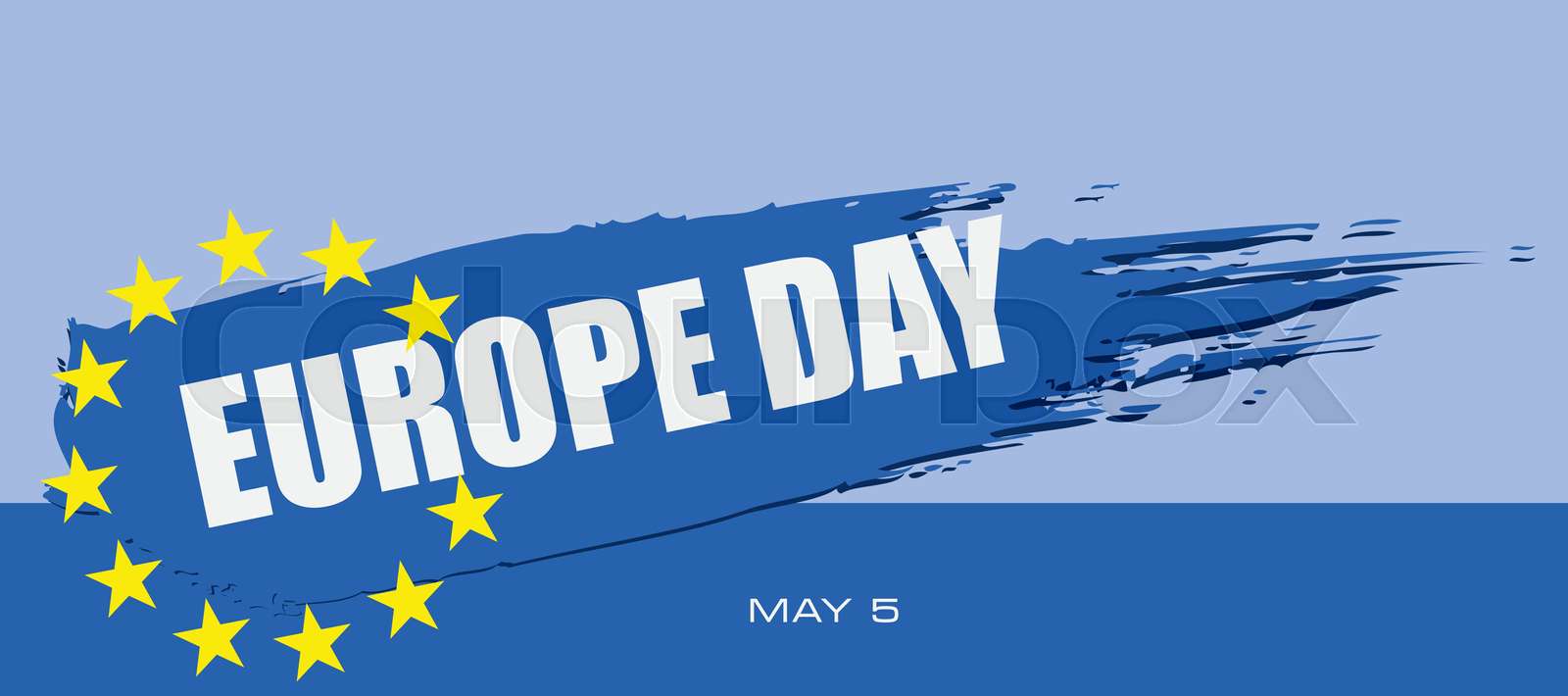 Card Europe Day | Stock vector | Colourbox