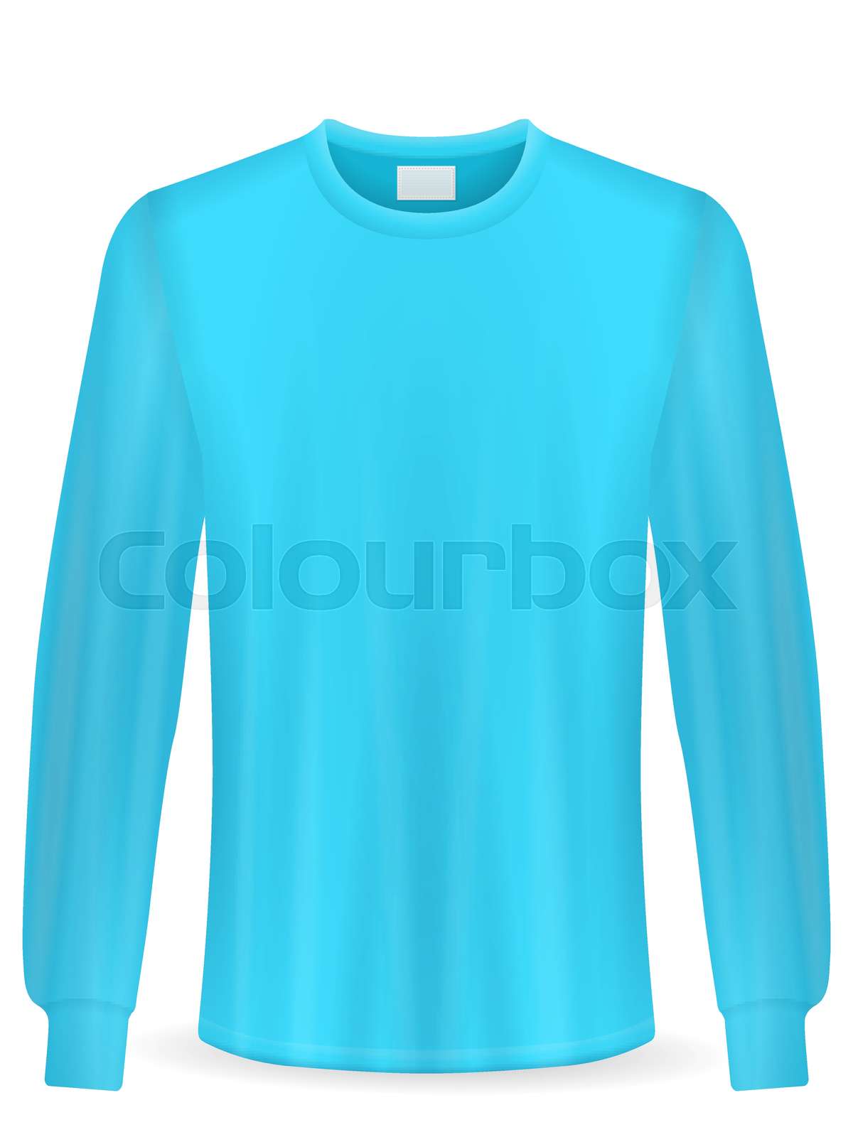 T-shirt long sleeve | Stock vector | Colourbox