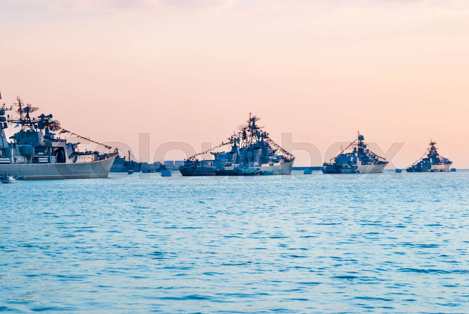 Military navy russian ships | Stock image | Colourbox
