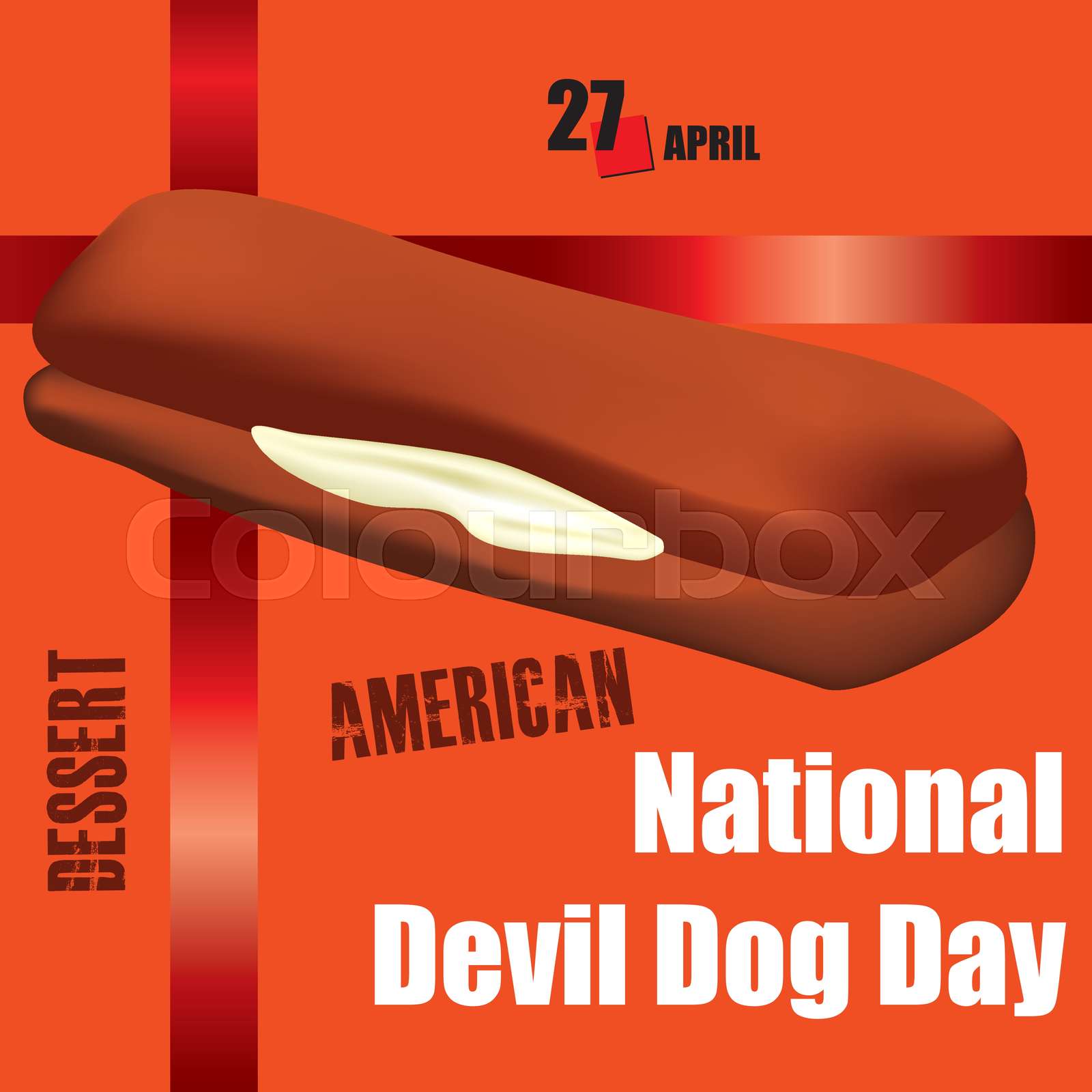 Devil Dog Day | Stock vector | Colourbox