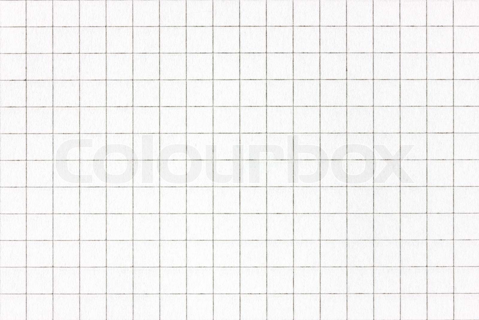 White squared paper sheet | Stock image | Colourbox