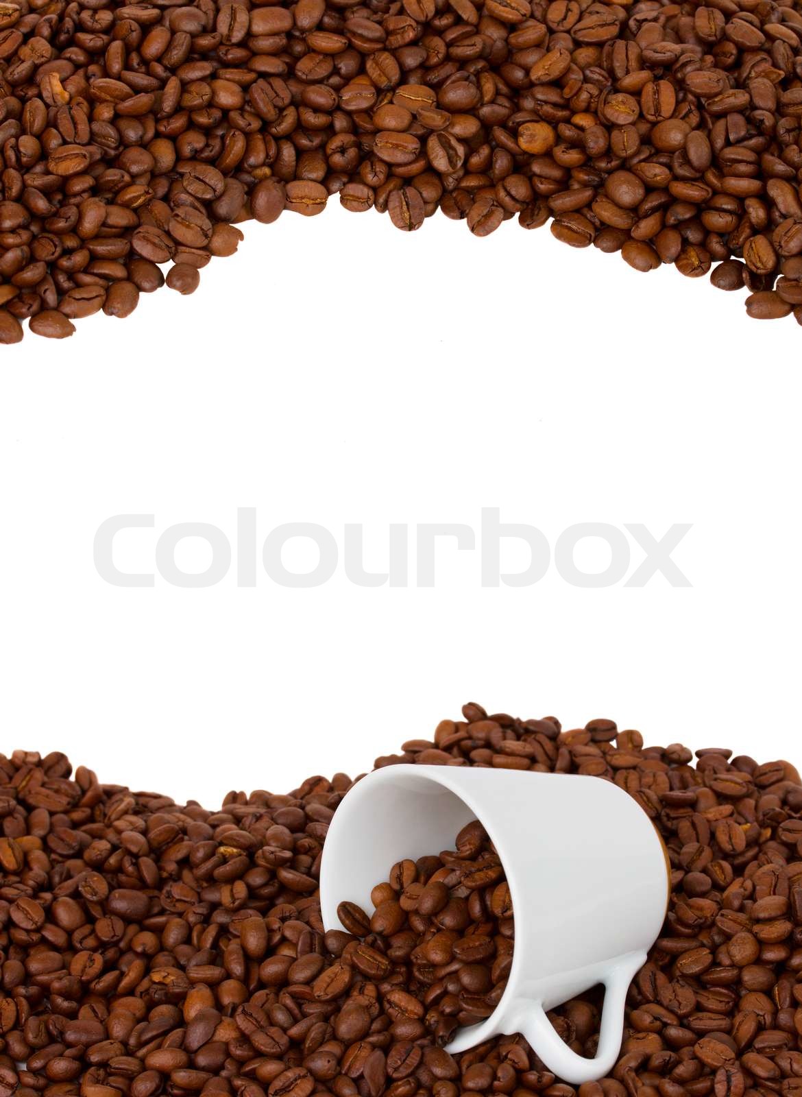 coffee frame | Stock image | Colourbox