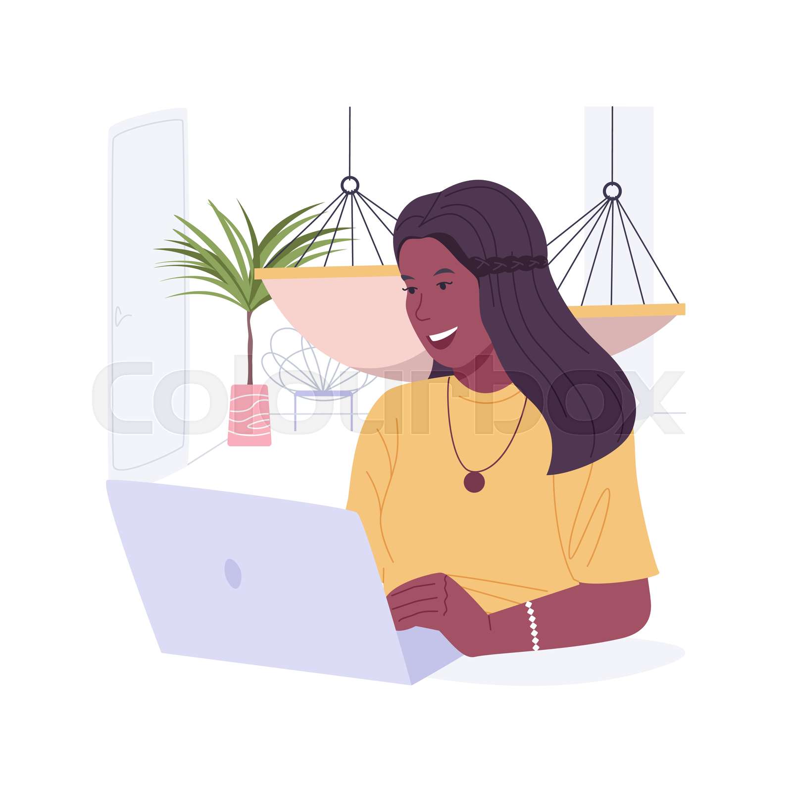Working retreat isolated cartoon vector illustrations. | Stock vector ...