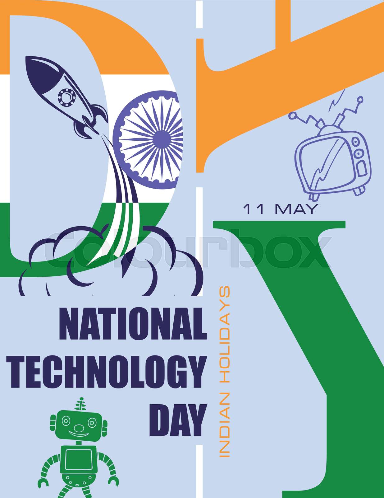 Day National Technology Day | Stock vector | Colourbox