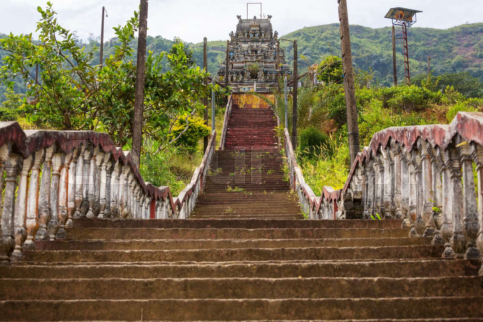 Hindu temple on Sri Lanka | Stock image | Colourbox