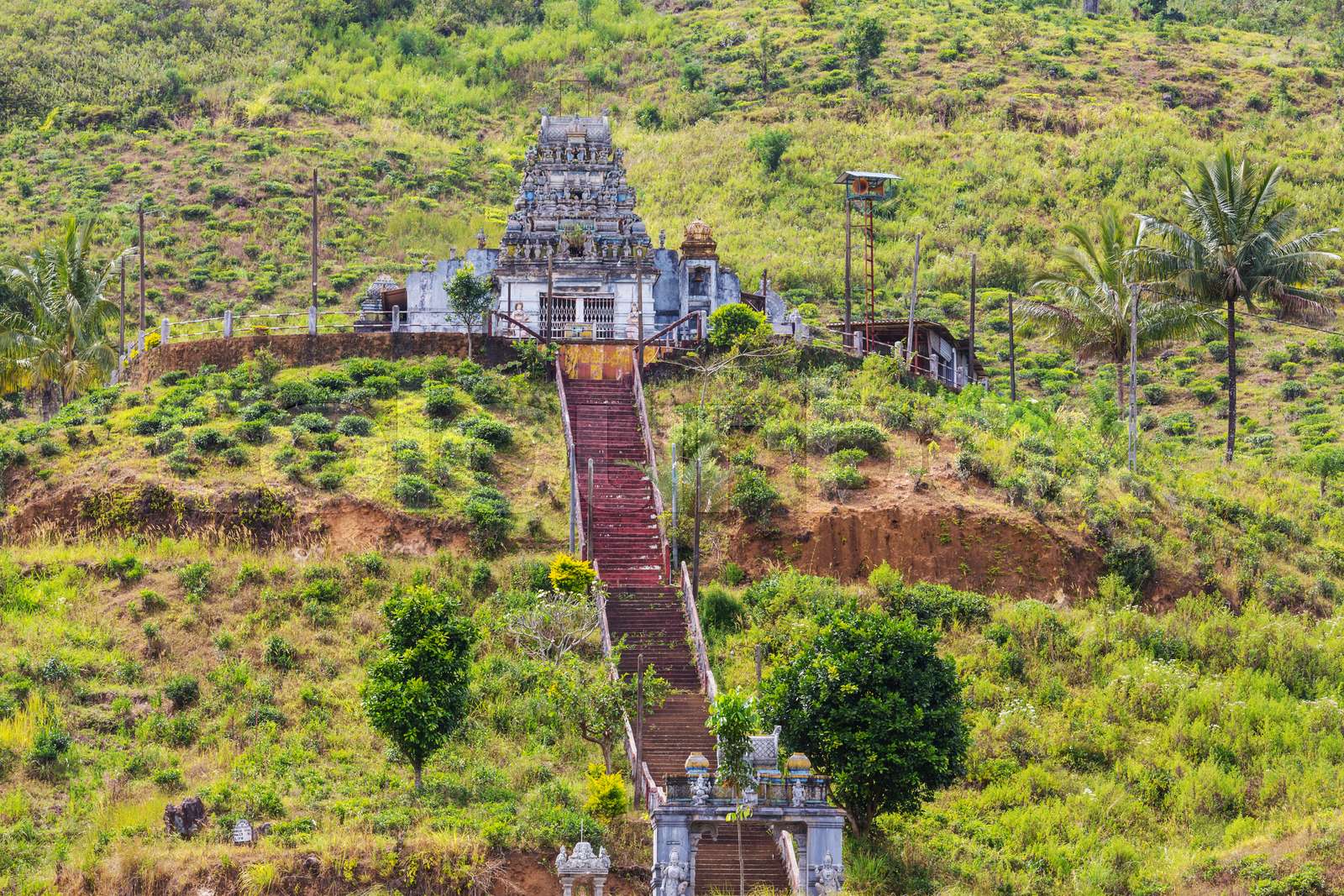 Hindu temple on Sri Lanka | Stock image | Colourbox