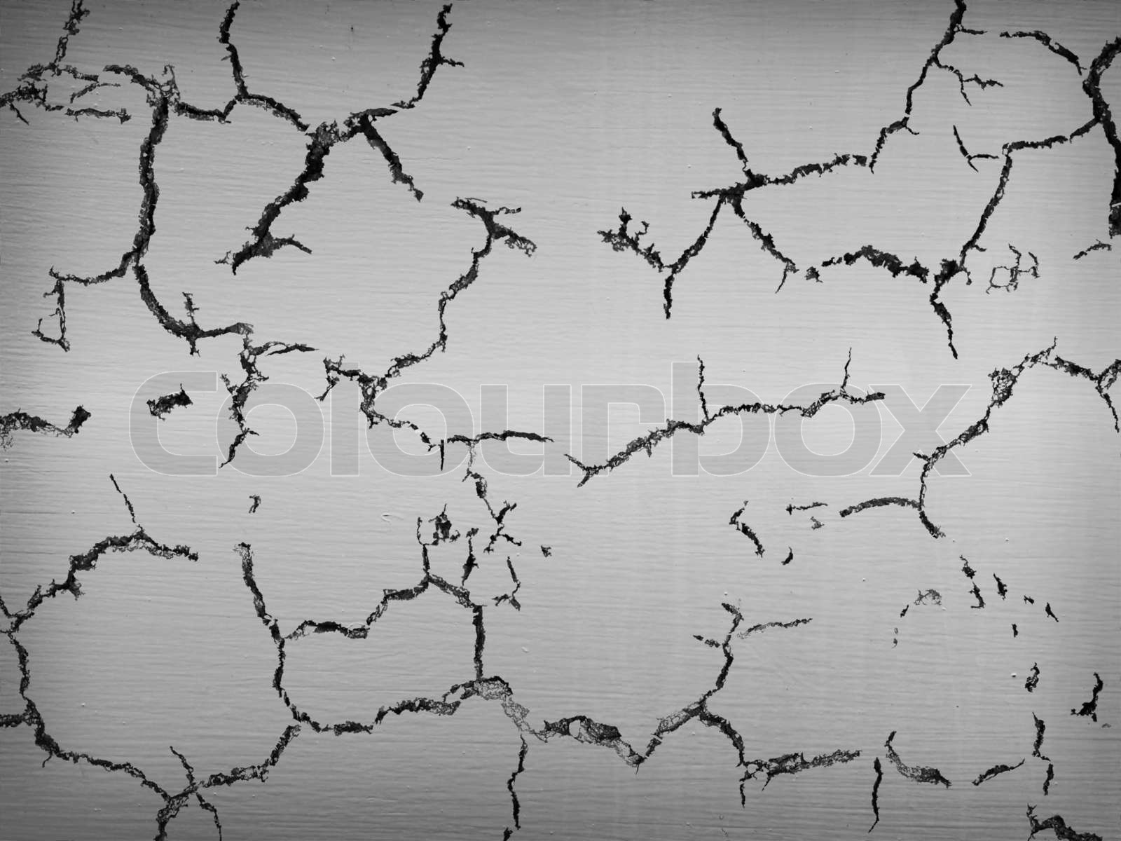 Cracked metal texture | Stock image | Colourbox