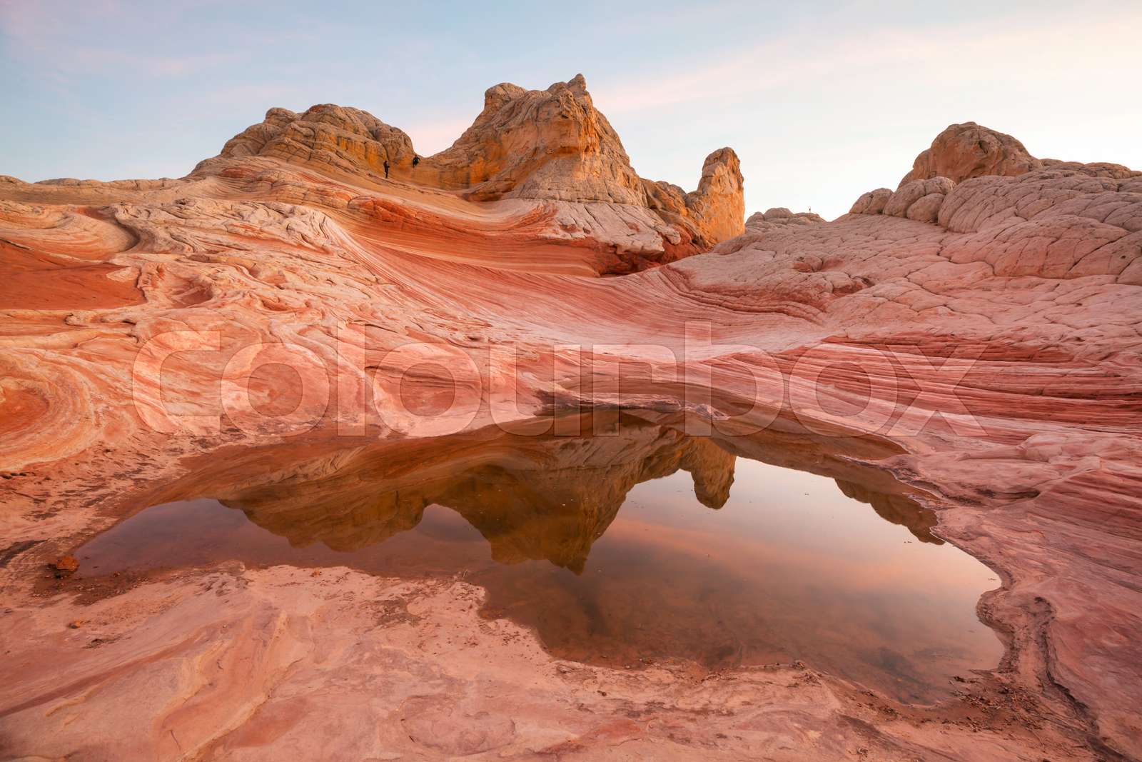 White pocket | Stock image | Colourbox