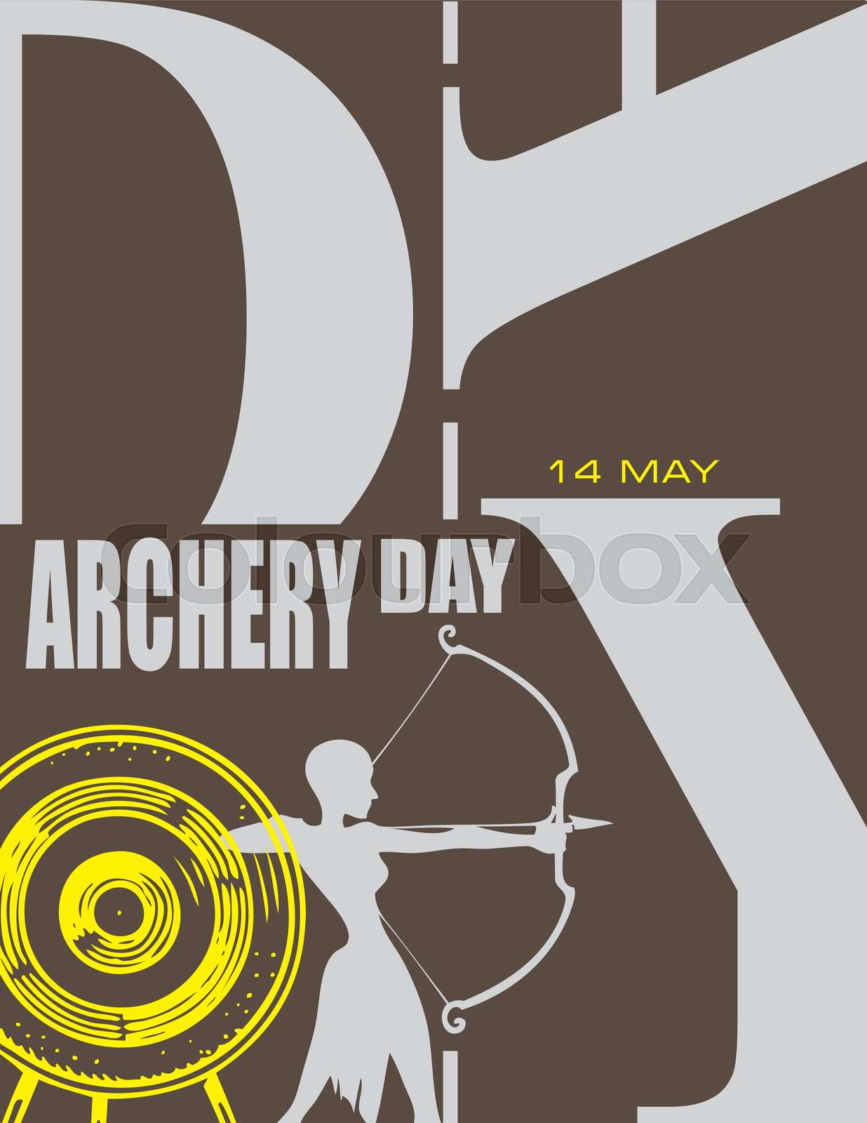 Archery Day | Stock vector | Colourbox