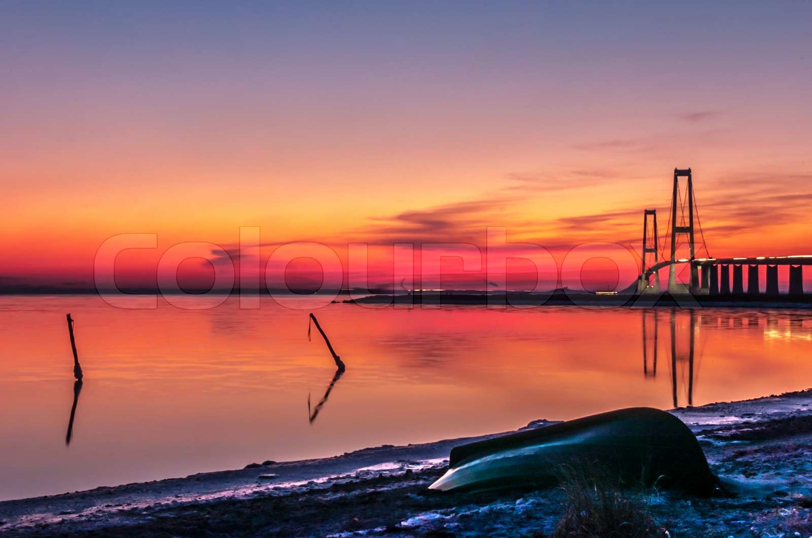 Storebæltsbroen | Stock image | Colourbox