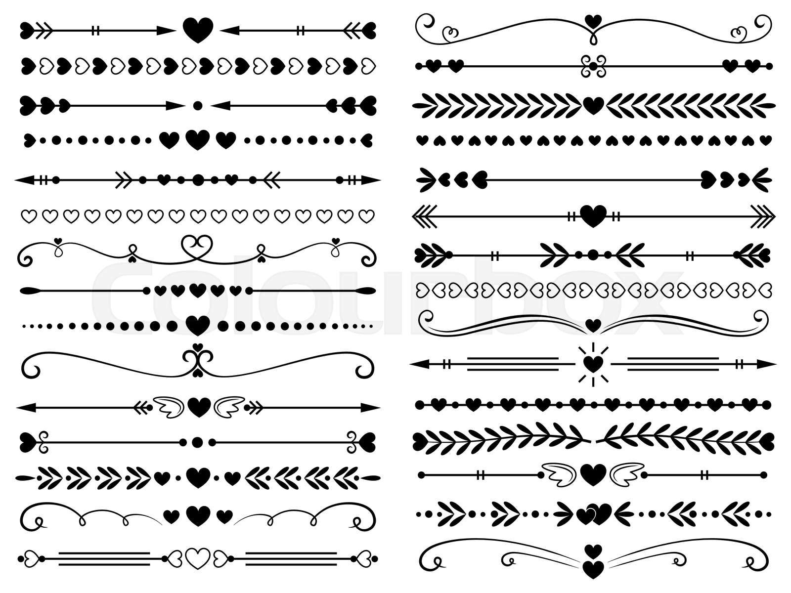 Decorative Line Dividers
