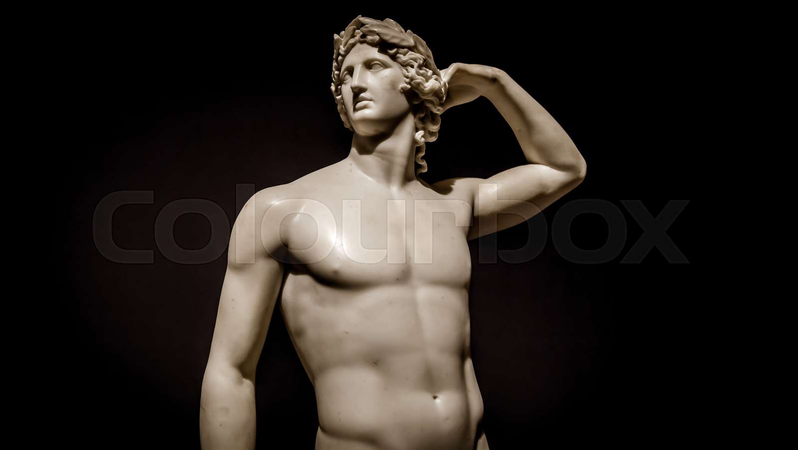 Apollo Crowning Himself - Antonio Canova's ancient sculpture in Italian ...