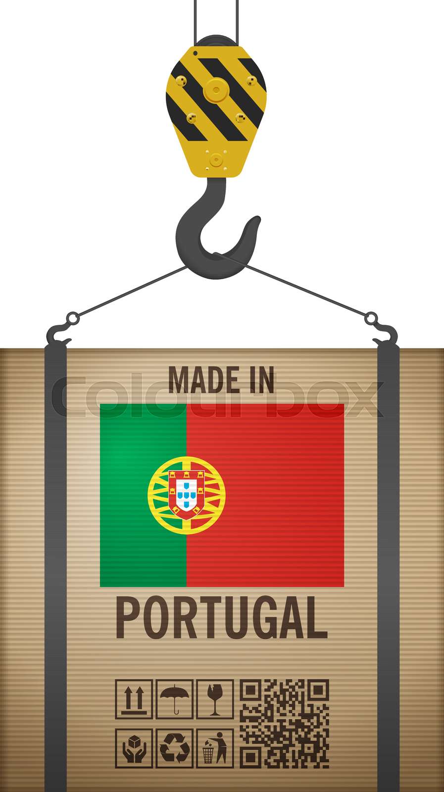 portugal, form, ausführen | Stock-Vektor | Colourbox