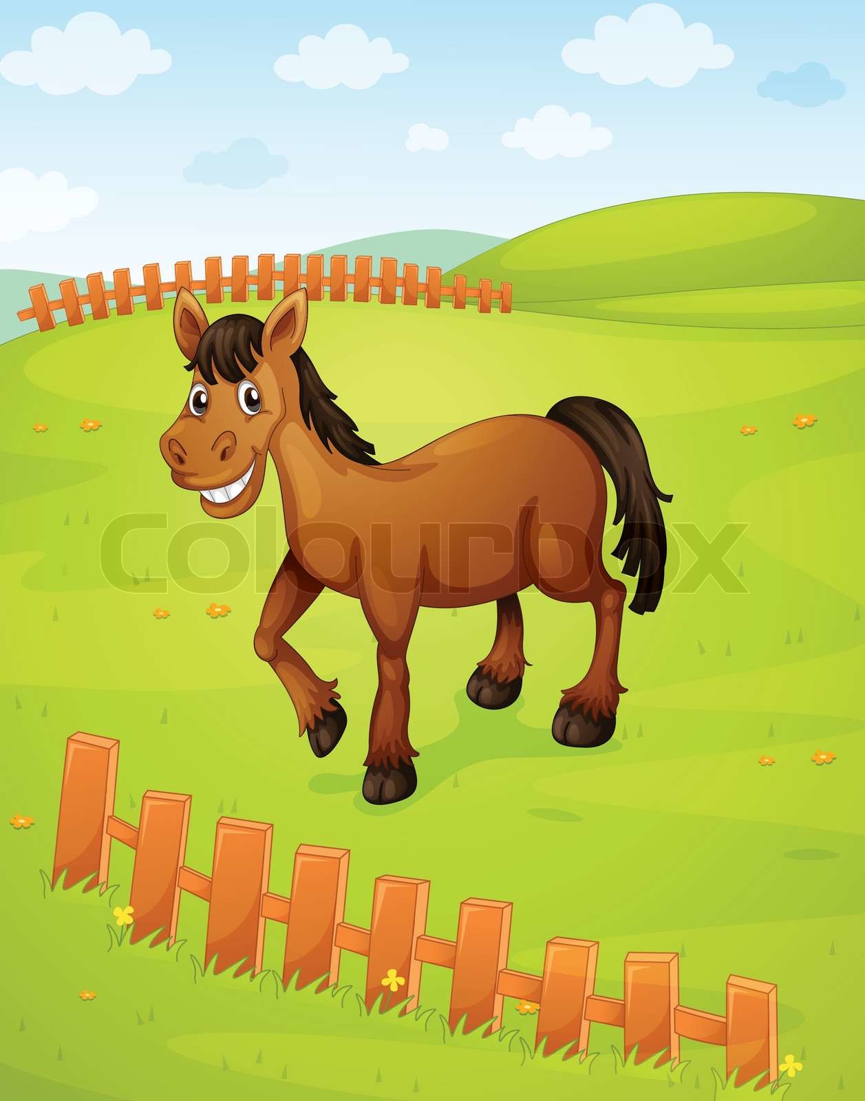 hest | Stock vektor | Colourbox